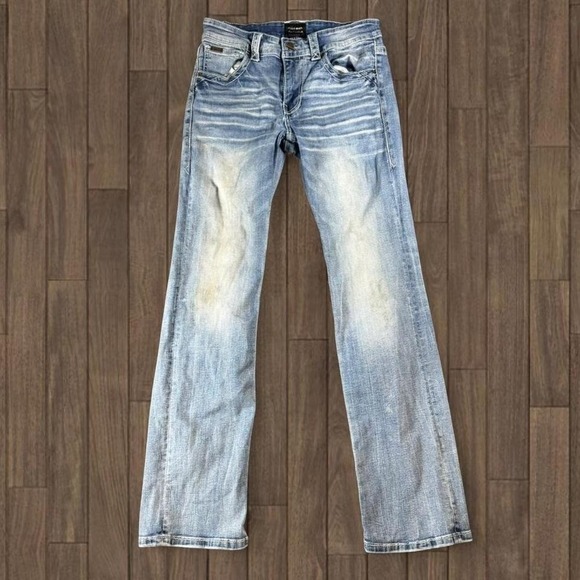 Buckle | Jeans | Buckle Black Fit No9 Bootleg Light Wash Whiskered ...